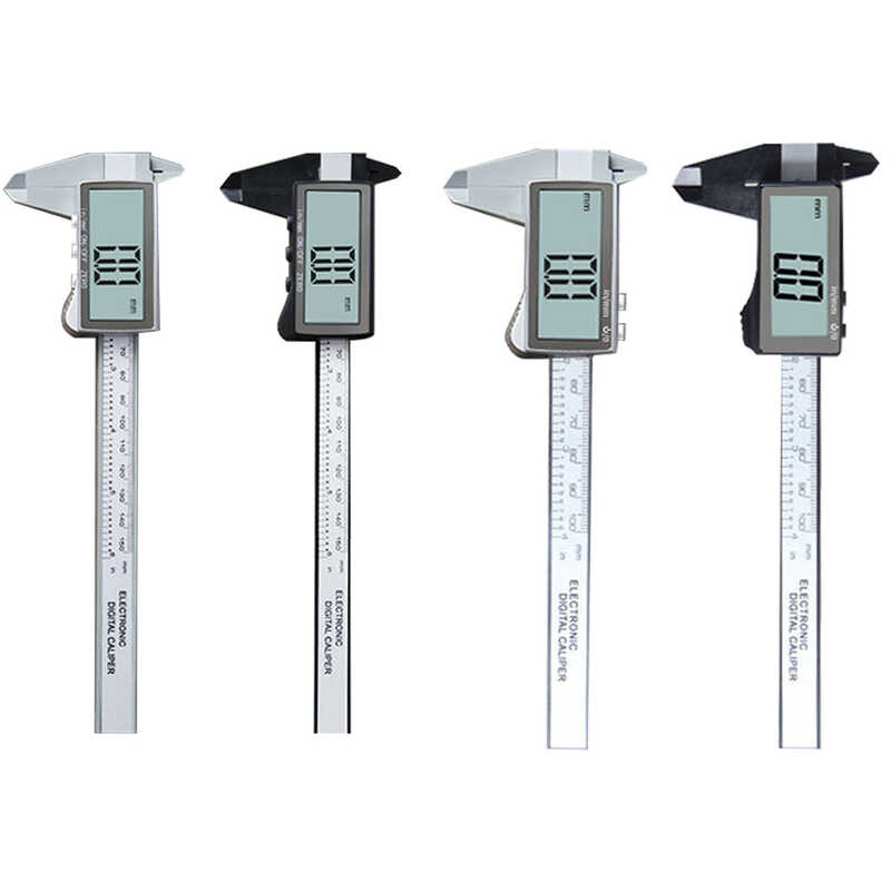 Digital 2 Caliper 100/150mm Caliber Measuring Ruler Full Screen Digital ...