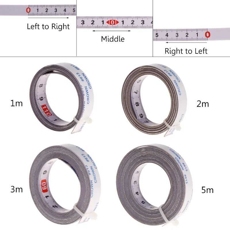 Track b Tape Measure Seldhesive Metric Steel Ruler Miter Scale For T ...