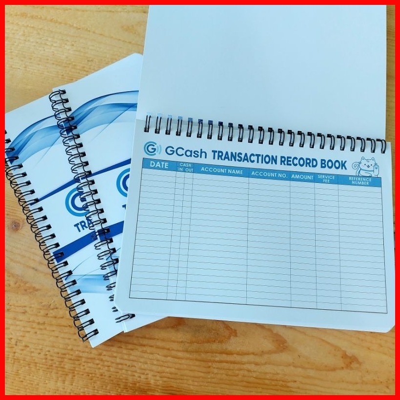 ⭐ GCASH Transaction Record Book | Shopee Philippines