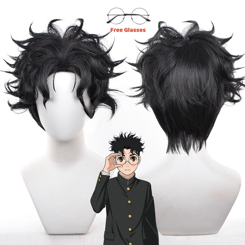 Anime Dandadan Ken Takakura Cosplay Costume Wig Okarun School Uniform ...
