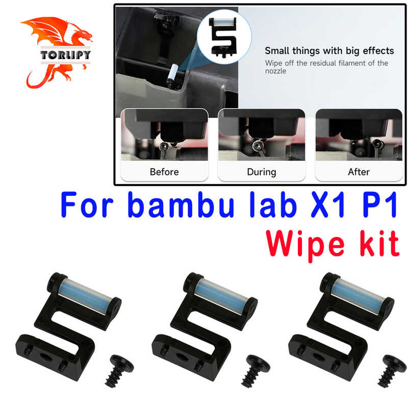 bambu lab X P Wipe kit bambulab accessories hine cleaning tools For D ...