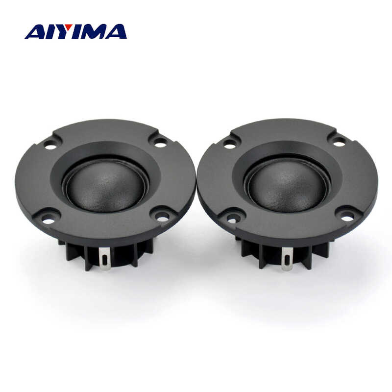 AIYIMA 2 inch 4/6/8 Ohm 15W Dome Silk Film Tweeters Audio Loudspeakers Neodymium Hifi Treble 20 ...
