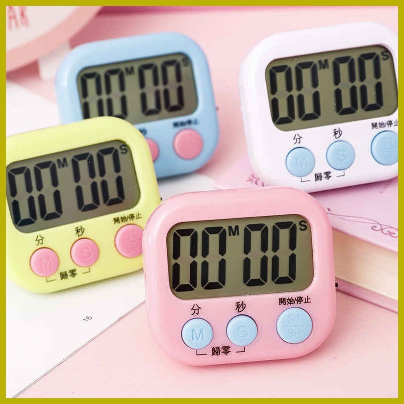 ⚡ ∥ ① Timer Switch Timer Students Do Questions Cute Kitchen Alarm ...