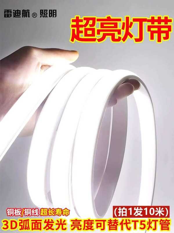 Super LED strip with living room ceiling, tri color dimming soft strip ...
