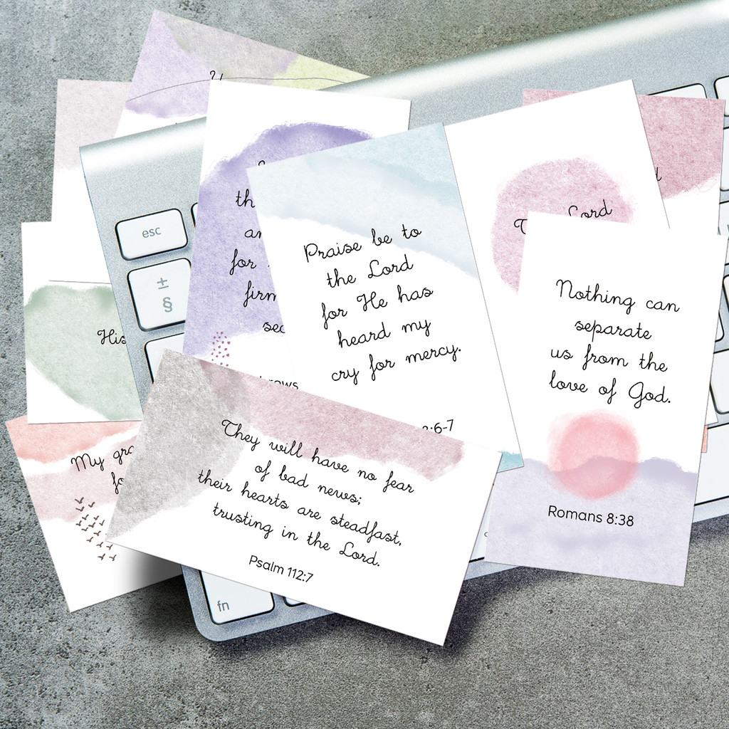 60pcs Bible Scripture Cards Christian Gift Inspirational Premium ...