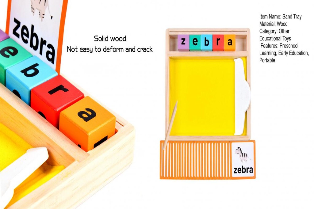 [TS] Preschool Learning Sand Tray Learning Sand Tray Kids Sand Tray Toy ...