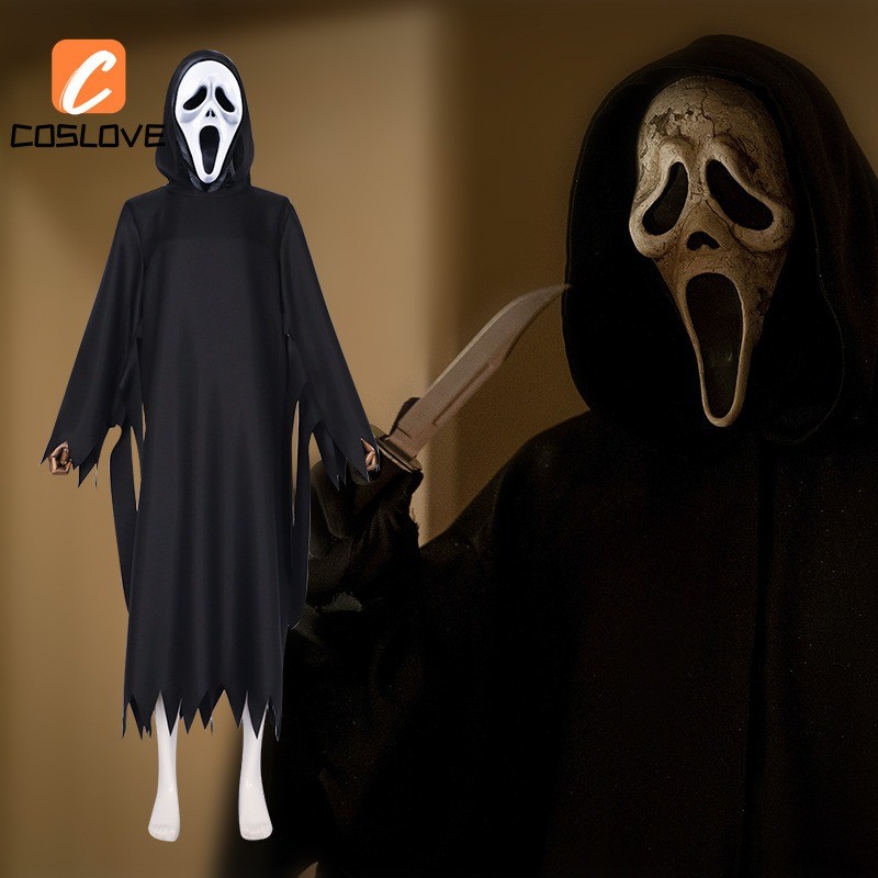 Scary Movie SCREAM Cosplay Clothing Full Set Costume Suit For Man ...