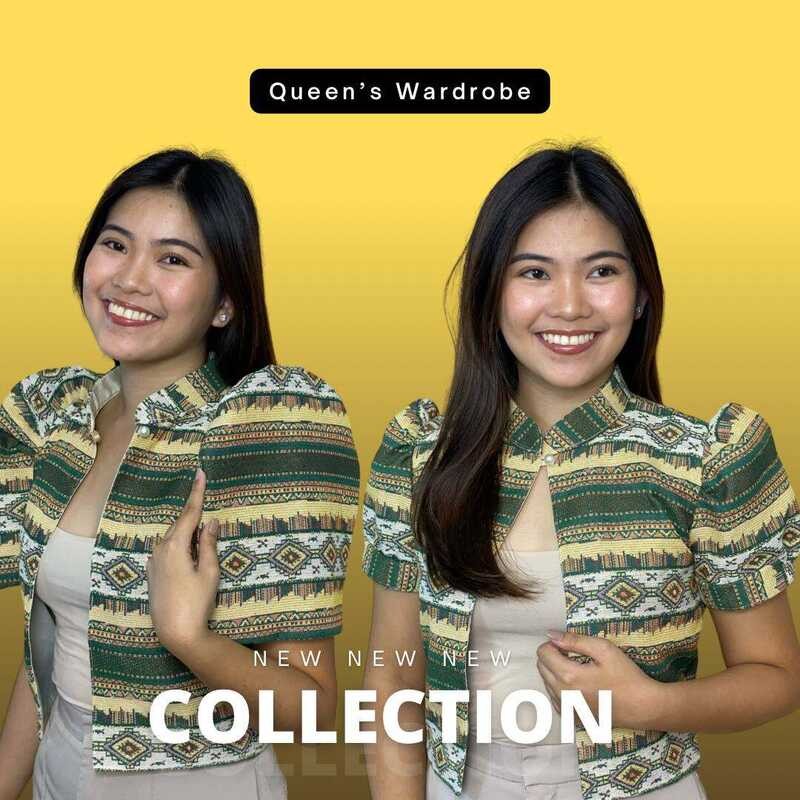 ㄝ Ethnic Bolero Filipiniana Imelda/Puff Sleeves Modern Filipiniana ...