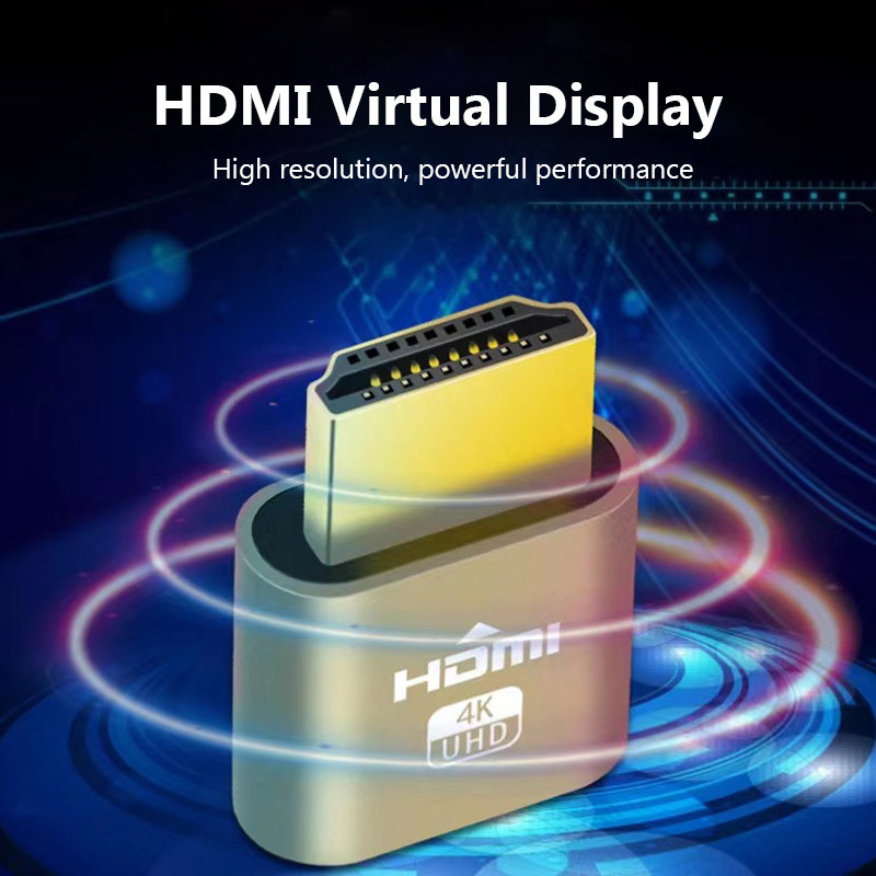 HDMI Virtual Display Plug And Play with High Resolution Powerful ...