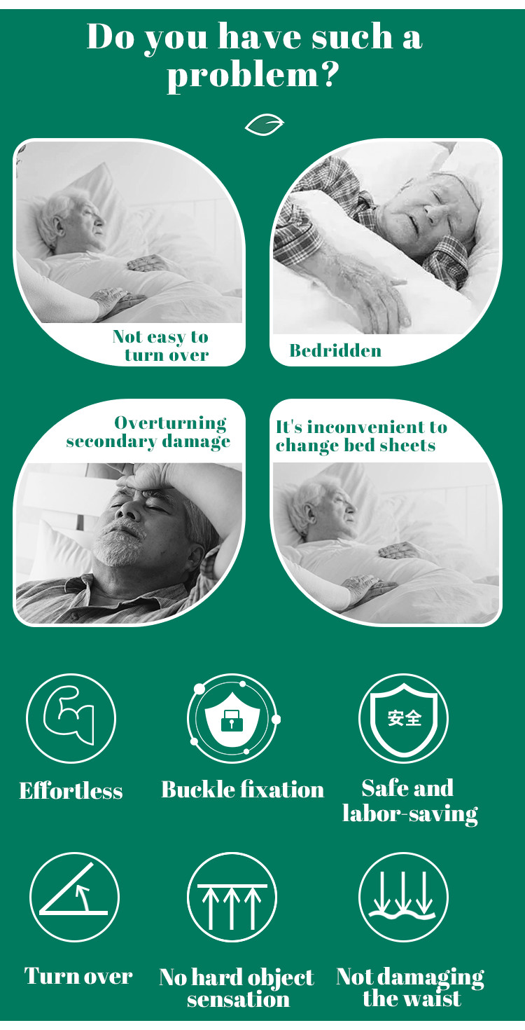 Bed Ridden Equipment Angkat Orang Sakit Pesakit Stroke Turn Over ...