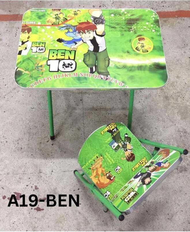 FOLDING CHARACTER STUDY TABLE FOR CHILDREN HAPPY BOX | Shopee Philippines
