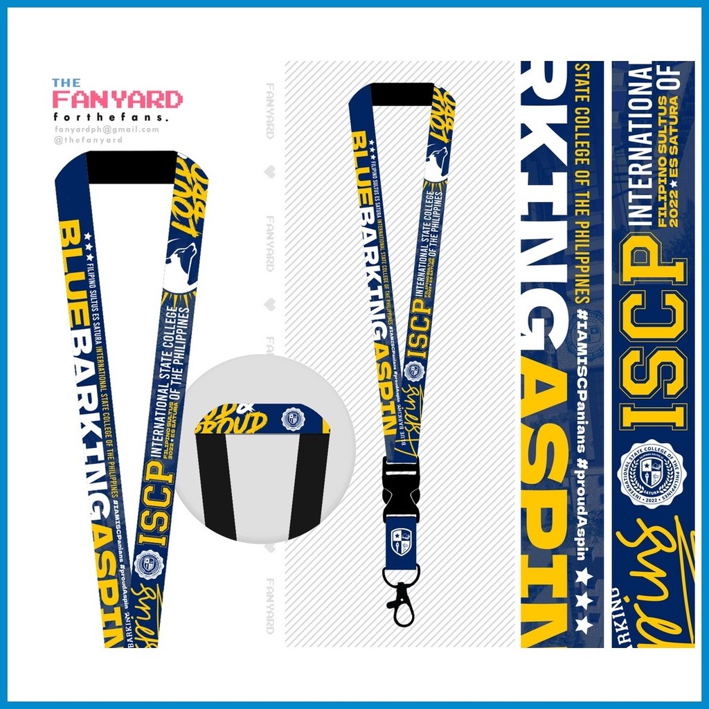 ISCP International State College of The Philippines ID Lace / Lanyard ...