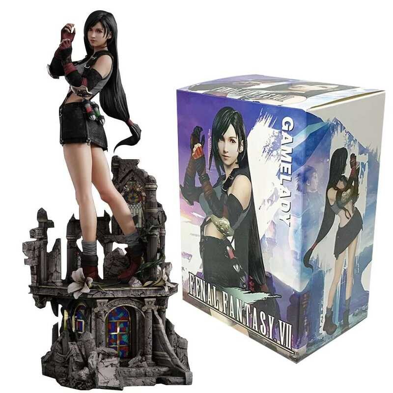 20Cm Anime Game Final Sy VII Remake Tifa Lockhart Figure Standing Model ...