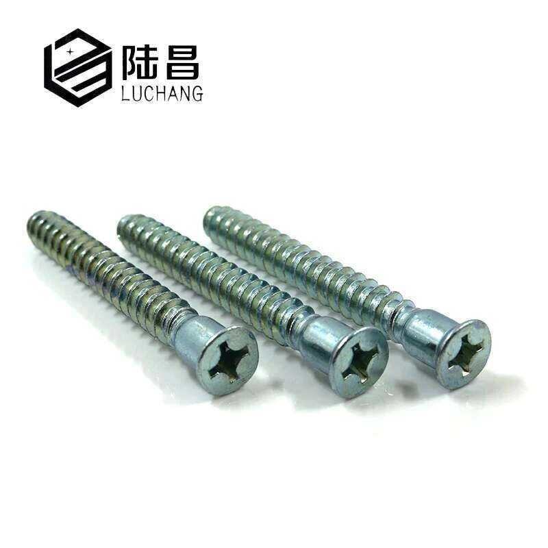 Screws Cross Drive Countersunk Head Furniture Confirmat Screws For Wood ...
