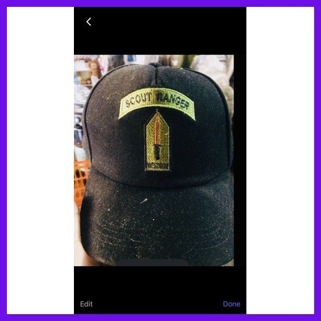 Scout Ranger Cap with Tabak Design | Shopee Philippines