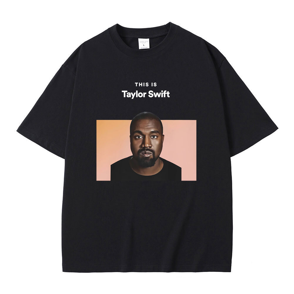 This Is Kanye West Graphic Print Tshirt Men Women Hip Hop Funny T ...