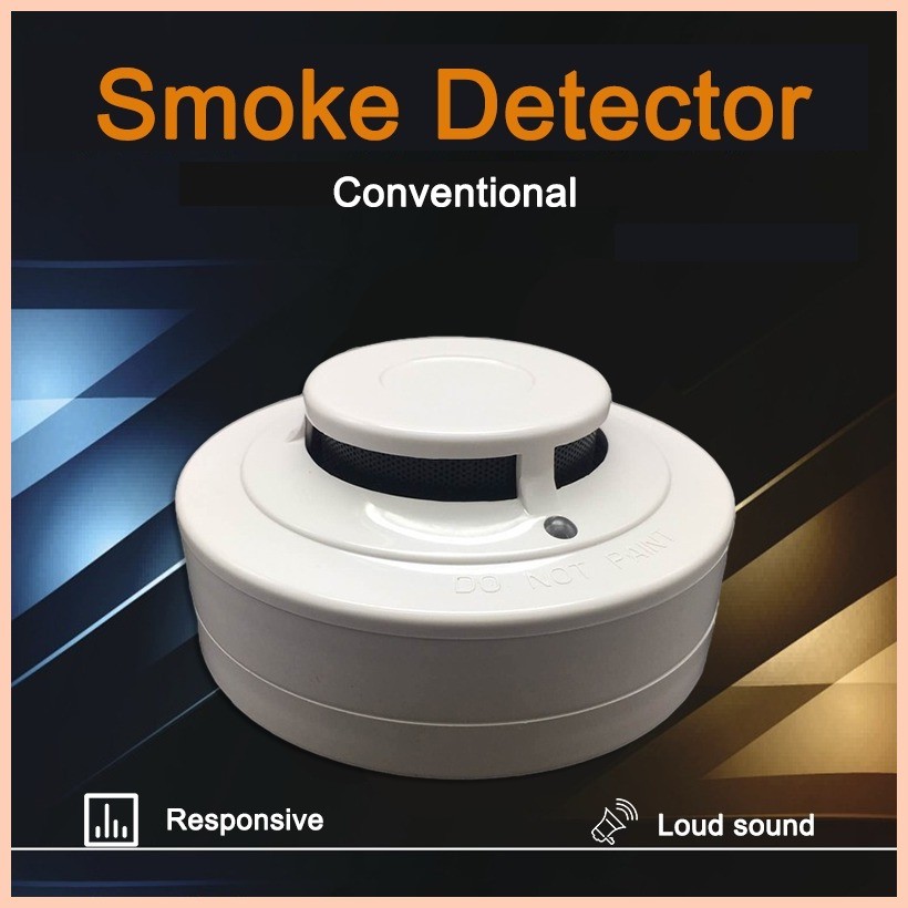 ۞ ♧ Smoke Detector Wireless Smoke Sensitive Sensor Fire Detector with ...