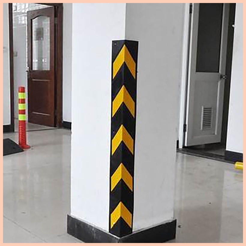 ∈ ♒ Protector Corner De Protection Reflective Column Rubber Bumper ...
