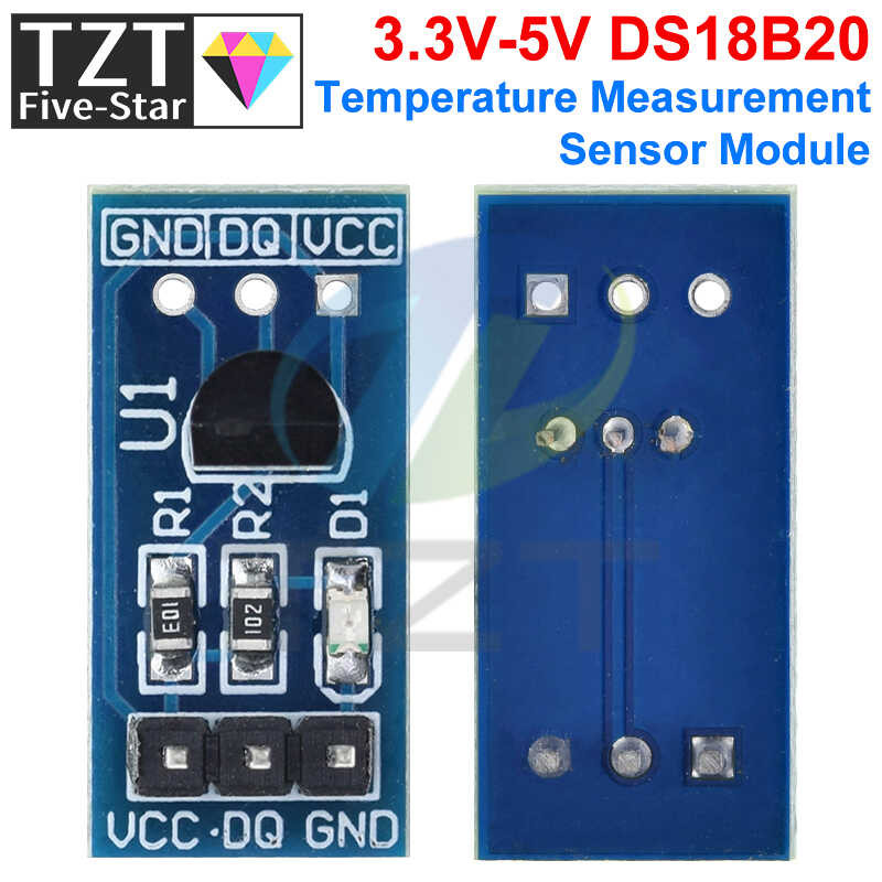 8C6 TZT Ds18b20 Temperature Measurement Sensor Module For Arduino 4Fd ...