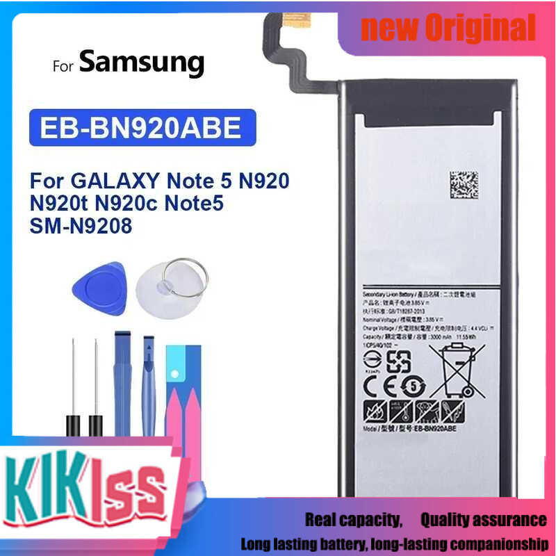 EB-BN920ABE 3000mAh Battery For Samsung GALAXY N9200 N920t N920c Note5 ...