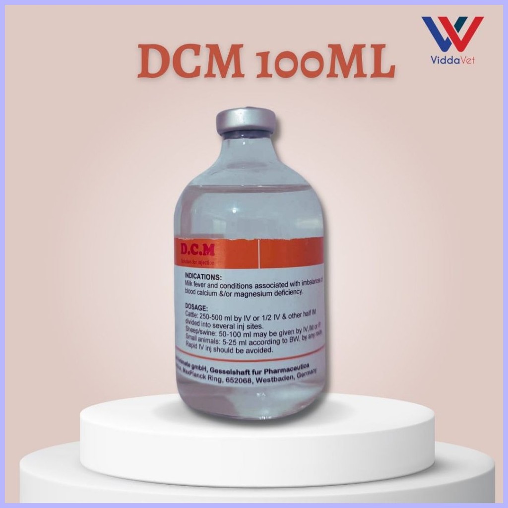 DCM I.njectable (Dextrose, Calcium, Magnesium) Germanay for animals 100 mL | Shopee Philippines