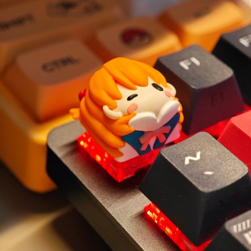 EVA Keycap Cute Cartoon 3D Creative Cute MX Switch Mechanical Keyboard ...
