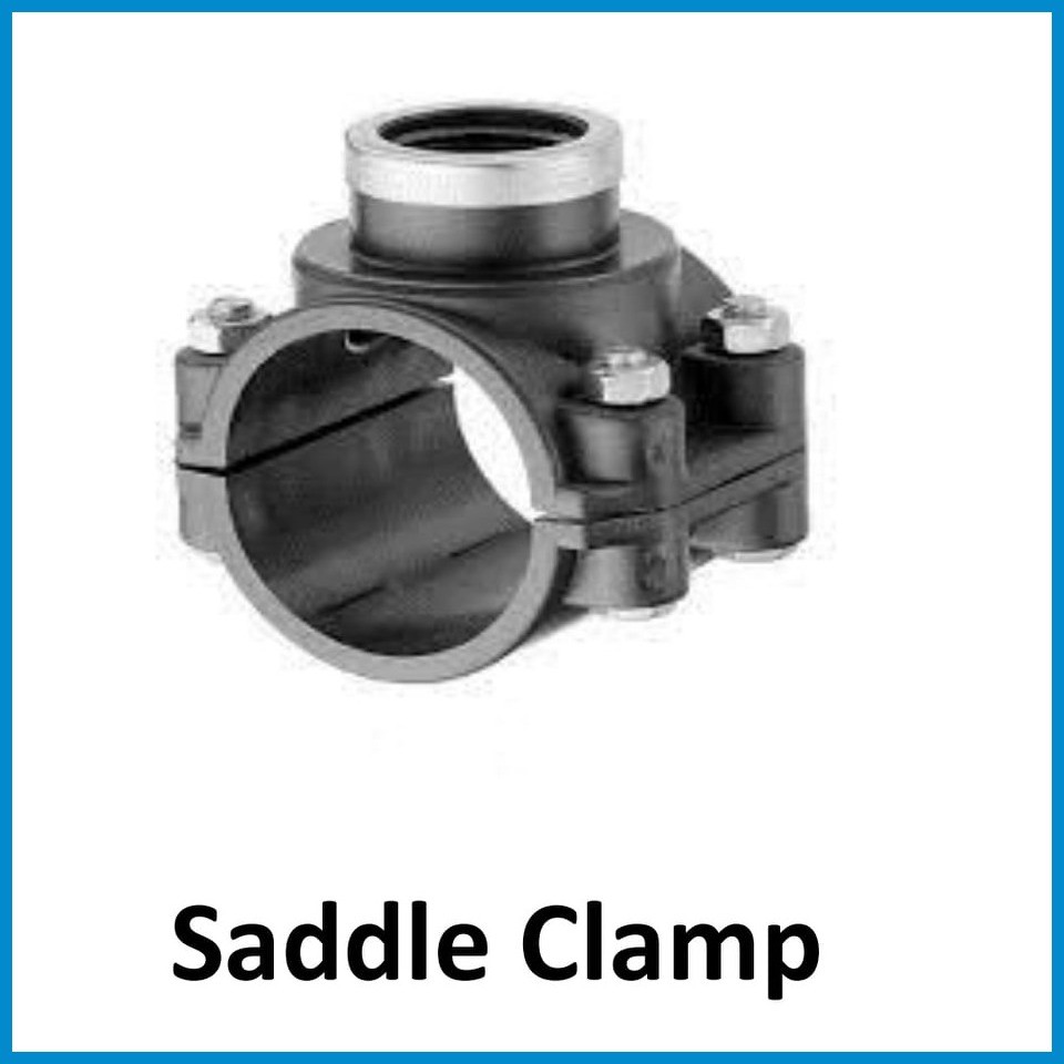 Saddle Clamp / PVC PE Compression Saddle Clamp P.E. Compression Clamp ...