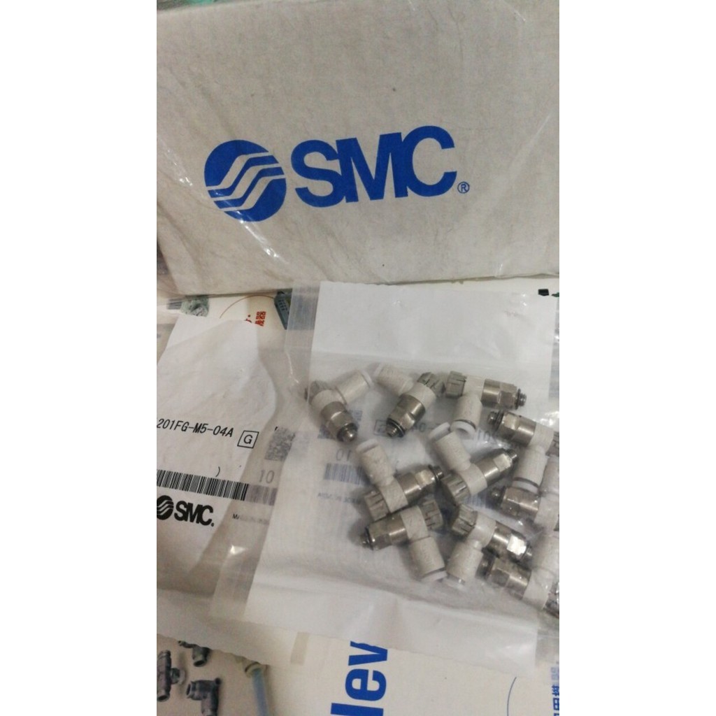 Original genuine SMC throttle valve AS1201FG-M5-04A/AS1201FG-M5-06A ...