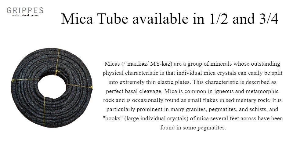 Mica Tube, Mica Tubing available in 1/2 3/4 and 1 inches | Shopee ...