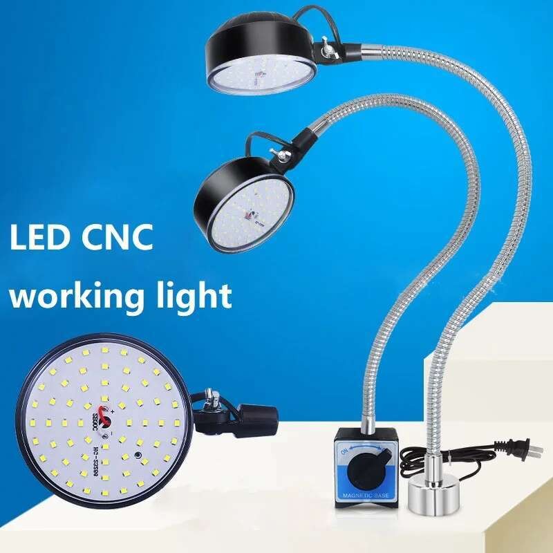 CNC LED Workshop Working Lathe Industrial light 12/20W 110-220V ...