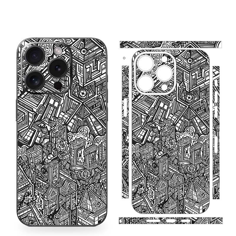 Monochrome Decal Skin for Redmi Note 13 Pro 5G K70 K80 Pro Back Screen ...