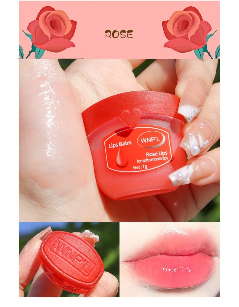 4/6/8pcs Vaseline Moisturizing Lip Balm Set Fruity Floral Lip Mask Fade ...