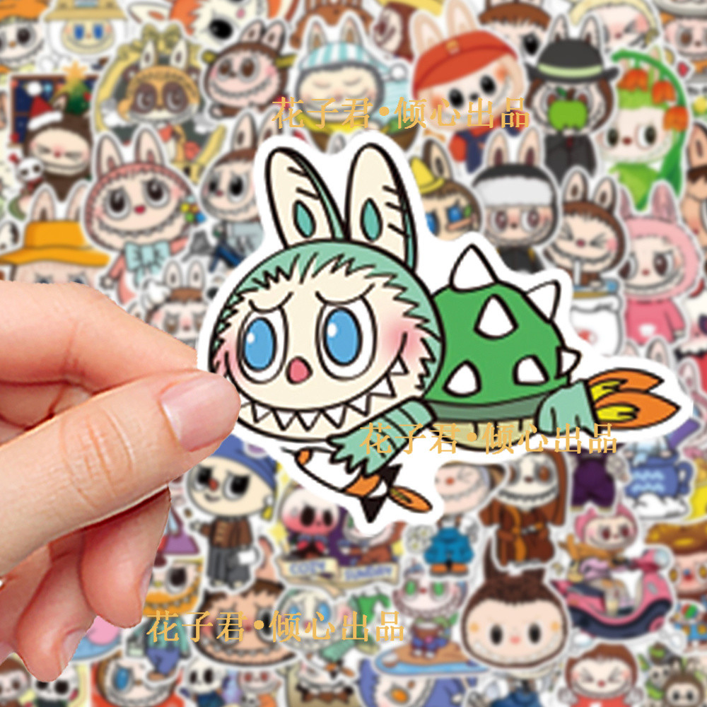 Ready Stock Free Shipping Cartoon Cute labubu labubu Stickers Labububu ...