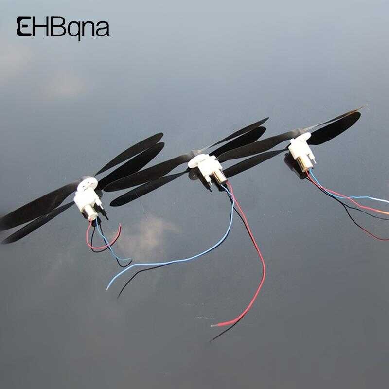 1Set 3.7V Model Airplane Micro 8520 Coreless DC Motor Propeller Gear ...