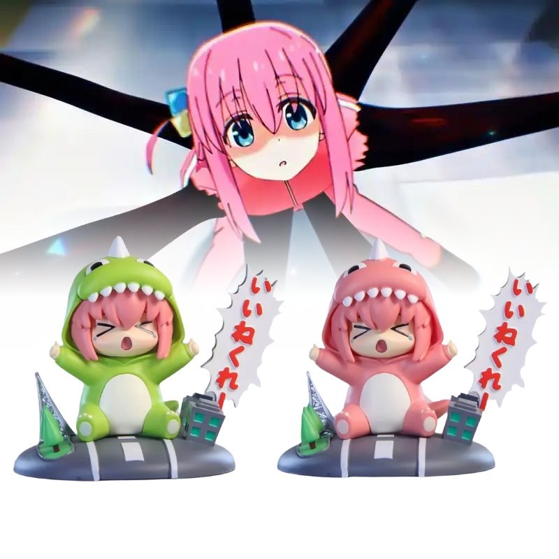 Delightful Q Version Gk Pochi Dinosaur Character Toy Red And Pvc Green ...
