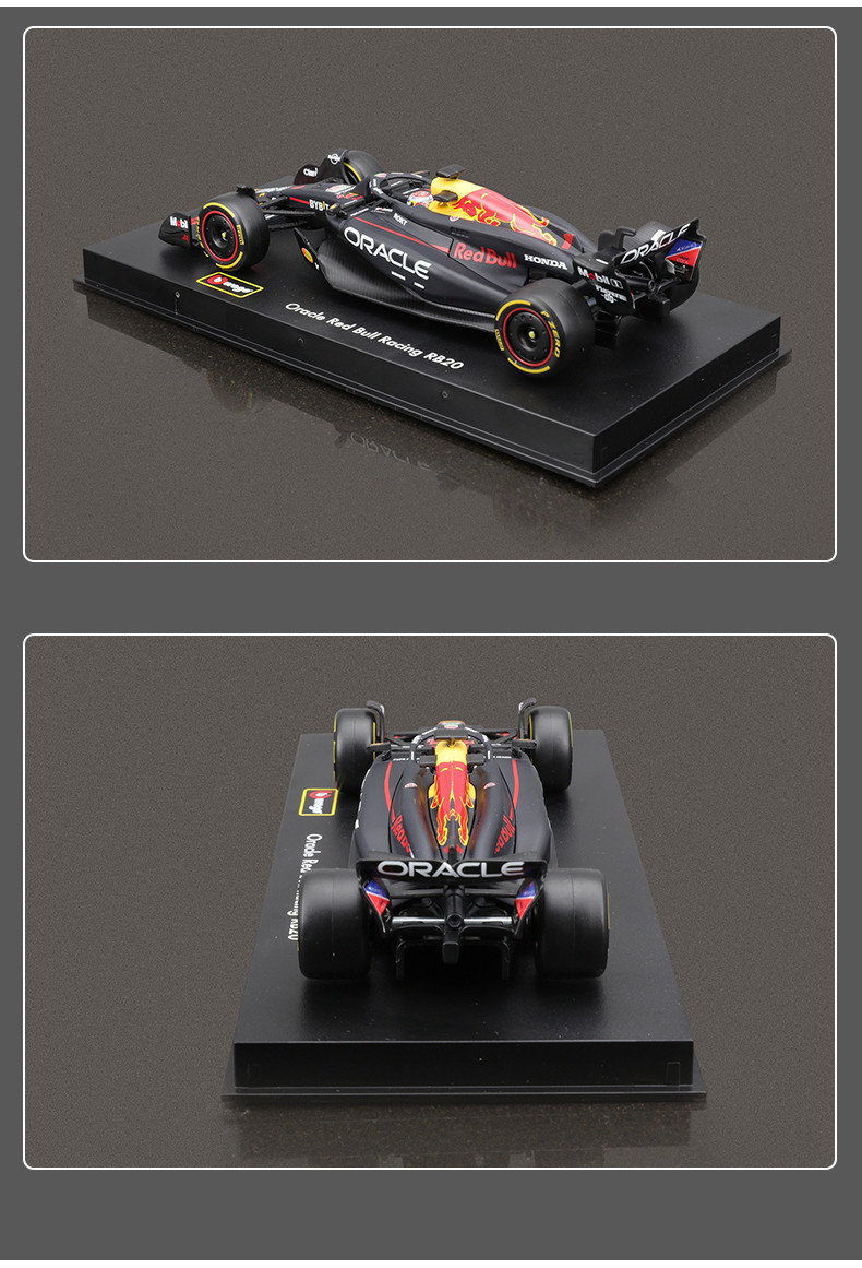 Bburago 1:43 Red Bull Racing RB20 F1 Model #1 Verstappen #11 Perez ...