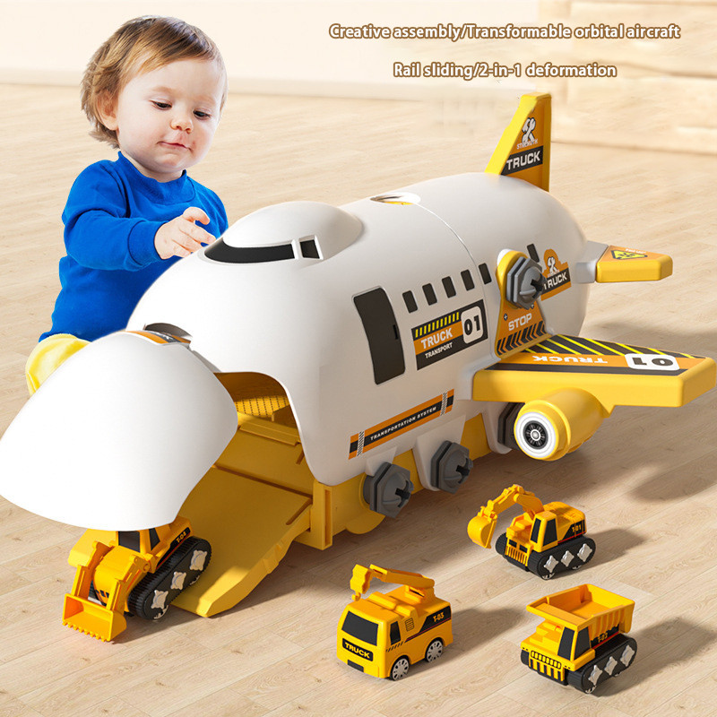 Detachable Toy Airplane Children's Educational Screw Assembly Tool ...