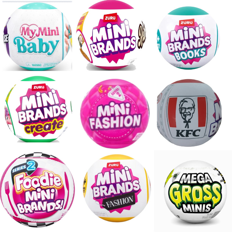 New Surprise Doll ZURU Minibrands Create Miniverse Entertainment Make ...