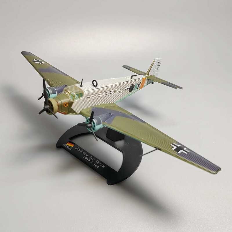 Diecast 1:144 Scale Finished Alloy Military Aircraft Model World War II ...