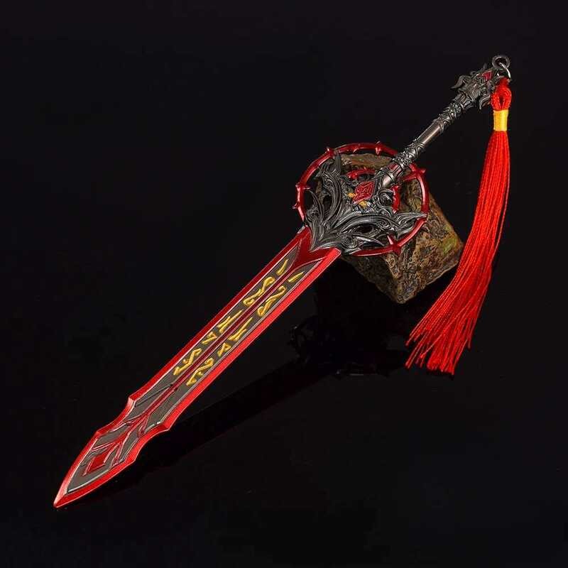 Bladepoint Naraka: Melee Weapon Sura Sword Game Peripheral Metal 21cm ...