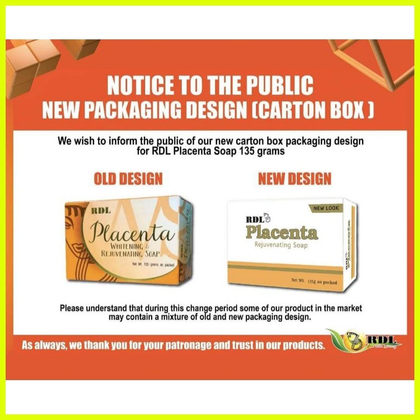 RDL PLACENTA SOAP 135g | Shopee Philippines