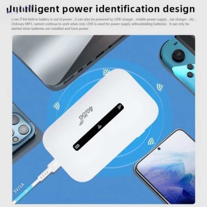 M6 4G 5G Pocket WiFi Router 150Mbps Openline 4G LTE Wireless Hotspot Router Modem Universal Sim ...