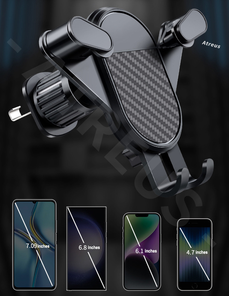Mercedes Benz AMG Car Air Vent Phone Holder 360º Mobile Stands GPS ...