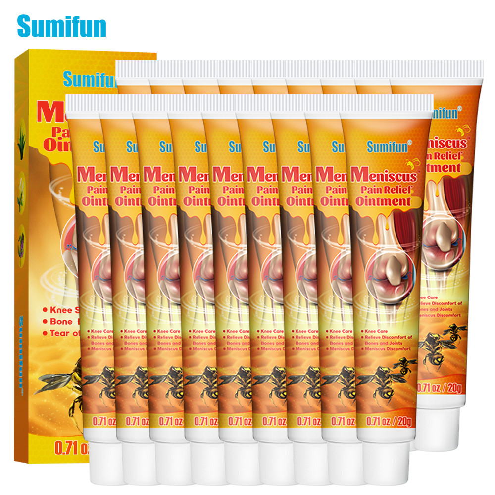 20Pcs/Set Sumifun Bee Venom gesic Ointment Synovial Meniscus Pain Relief Cream Knee Joint Muscl ...