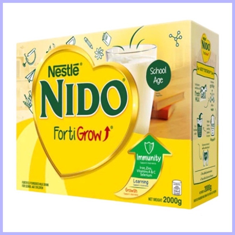 NIDO FORTIGROW 2kg Fortified Powdered Milk Drink ๑ ⭐ | Shopee Philippines