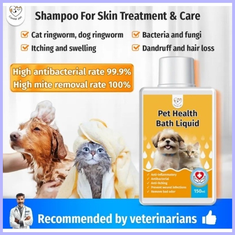☸ ♞,♘Essential Shampoo and Conditioner for anti tick and flea - Pet ...