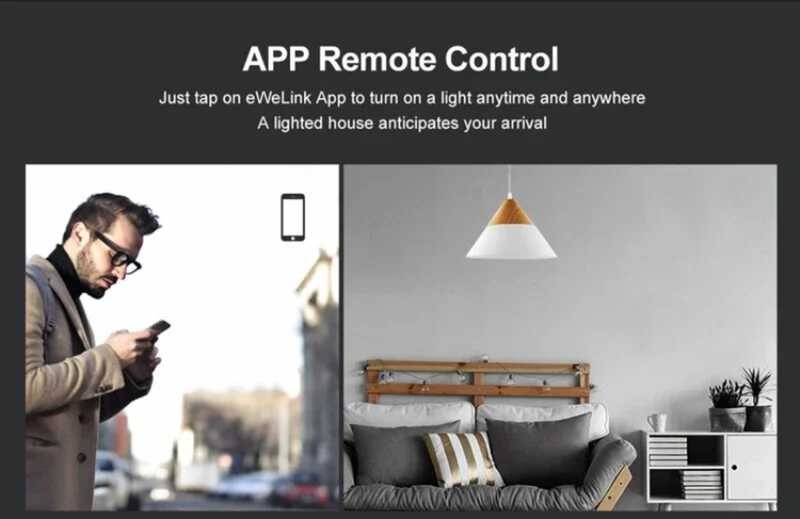 TX SONOFF Wifi Wall Touch Switch T0 T1 T2 T3 EU US UK 1/2/3Gang Smart ...