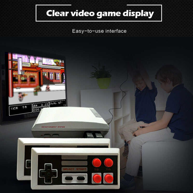 500 620 Built-In Games Mini TV 8 Bit Retro Classic Handheld Gaming ...