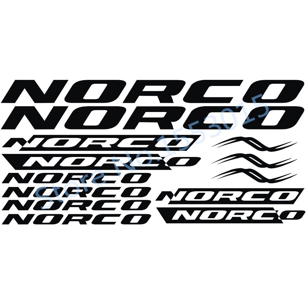 in stock Bike Frame Decal Norco for Road Bike Reflective Sticker ...