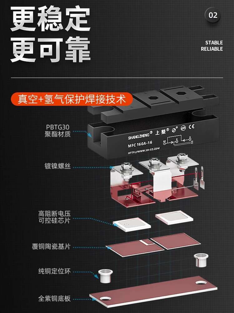 Upward MFC55A diode half controlled rectifier bridge thyristor module ...